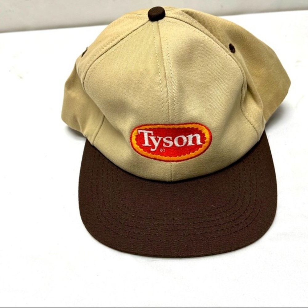 Classic Patch Logo Vintage Tyson Khaki Hat - Gem